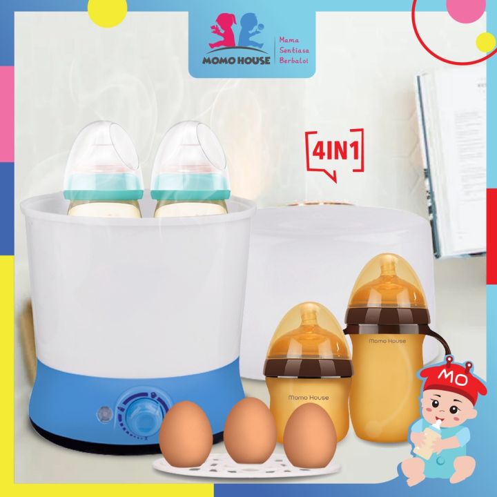 MOMO HOUSE Alat Steril Botol Susu Bayi Sterilizer Botol Bayi Seril ...