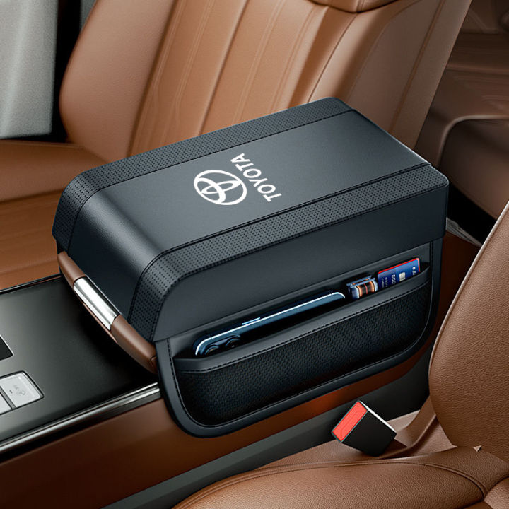 Car Central Armrest Pad Center Console Styling Armrest Comfortable Arm ...