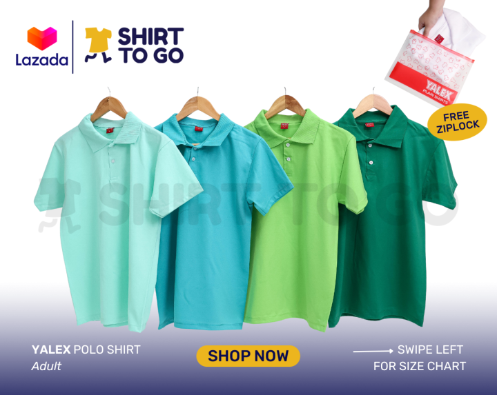 YALEX COTTON POLO Plain for Men and Women SHADES OF GREEN | Lazada PH