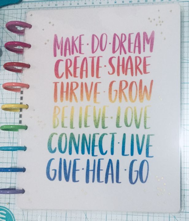 Outdated Happy Planner 2019-2020 (Rainbow) | Lazada PH