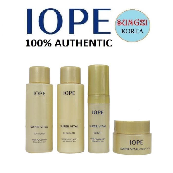 IOPE Super Vital Special Gift Rich (4 Items) Korean Cosmetics | Lazada PH