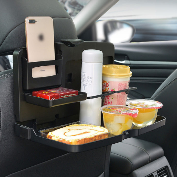 Folding Table Auto Car Back Seat Drink Food Cup Tray Holder Stand Car ...