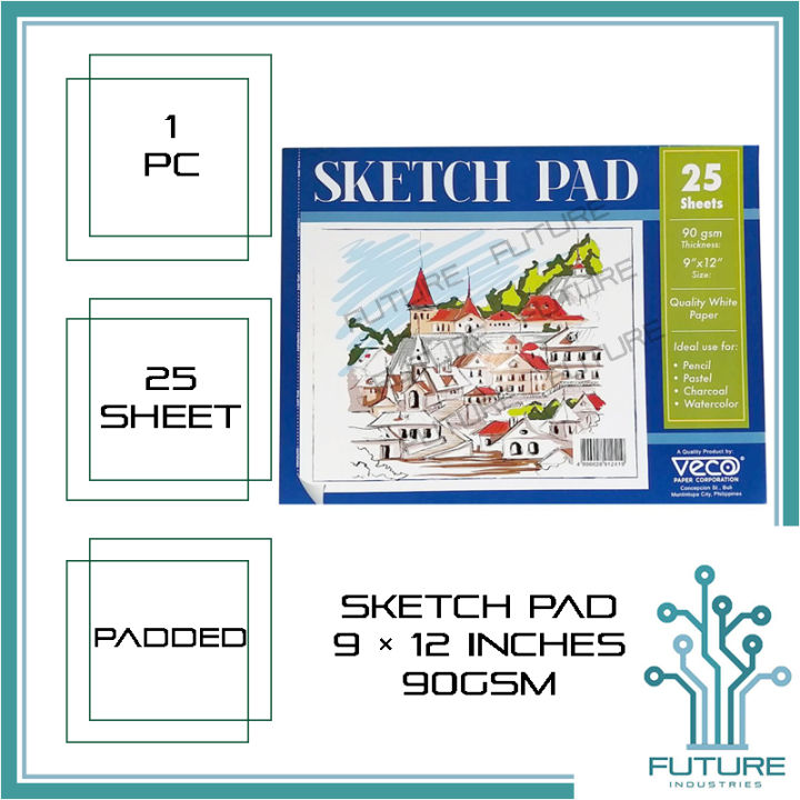 Sketch Pad Notebook (9 x 12) Drawing Pad Art Notebook Drawing Notebook ...