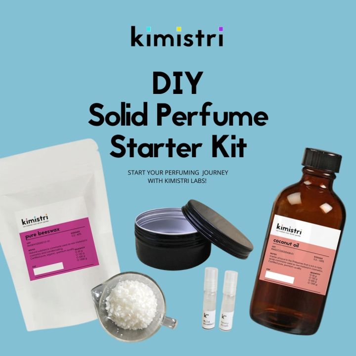 Kimistri Labs DIY Starter Kit: Solid Perfume Set for Beginners (15 ...