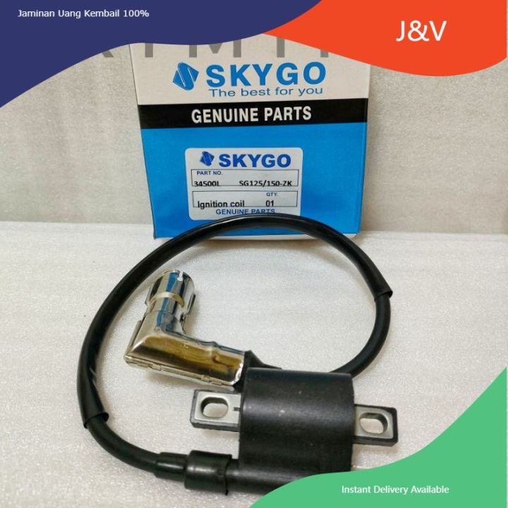 J&V motorcycle modification shop-- Skygo ignition coil with sparkplug ...