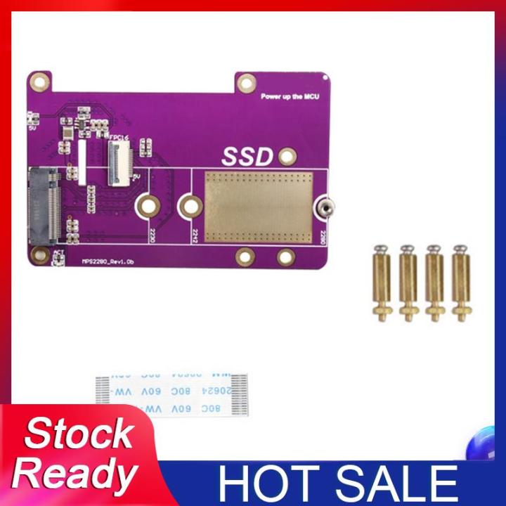 FAGG MALL-PCIE M.2 NVME 2280 2230 2242 Gen3 SSD HAT Expansion Board for ...