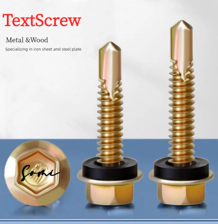 Text Screw for Metal Steel and Wood 1'' ,11/2'' ,2'' ,21/2'',3 ...