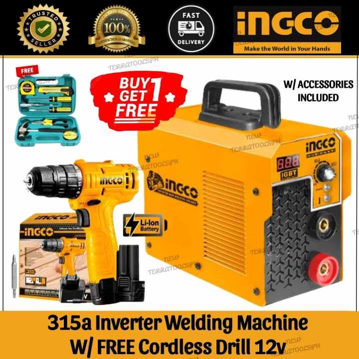 PROMO INGCO 315Amp Inverter Welding Machine ING-MMA3152P FREE INGCO ...