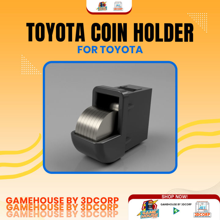3DCorp Toyota Car Coin Holder | Lazada PH