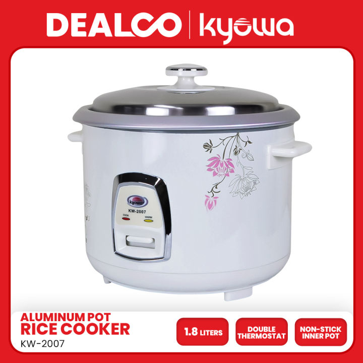 Dealco l Kyowa 1.8L Rice Cooker w/o Steamer serves up to 10cups ...