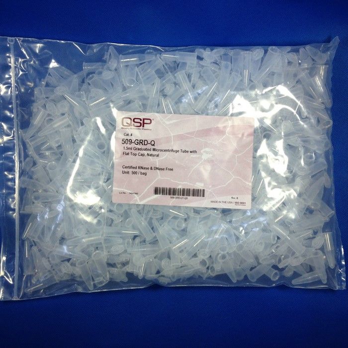 QSP 0.6ml 1.5ml 2ml microcentrifuge tube EP tube without enzyme and ...