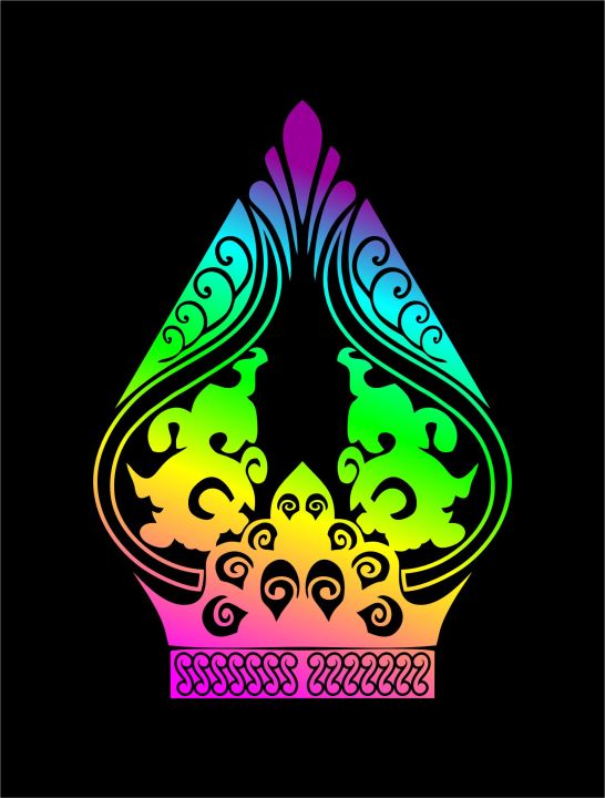 Sticker cutting Wayang GUNUNGAN stiker kaca body mobil motor.. | Lazada ...