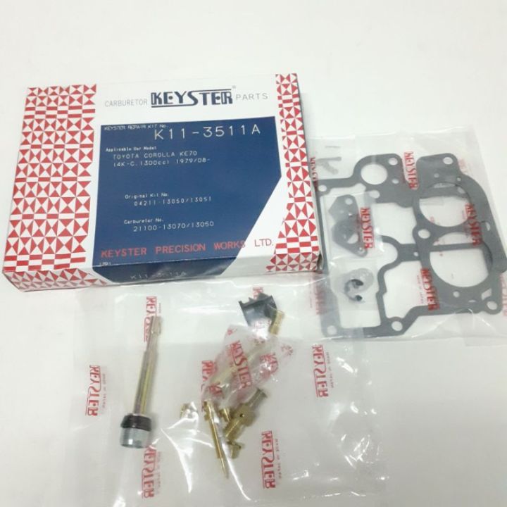 Keyster Toyota 4k Carburetor Repair Kit For 2E/4K Engine Van L300 ...