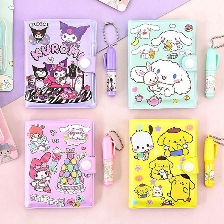 Japan Sanrio Mini Notebook Set PU material Student Mini Handbook Best ...