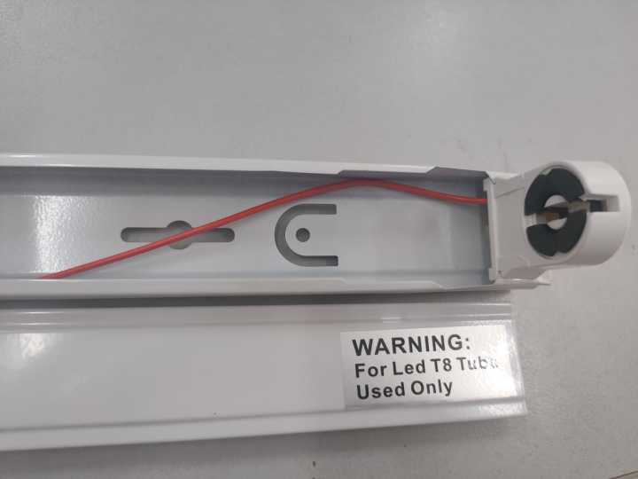 T8 4FT SINGLE LED TUBE SLIM CASING DOUBLE ENDED WIRING ( 6PCS ) | Lazada