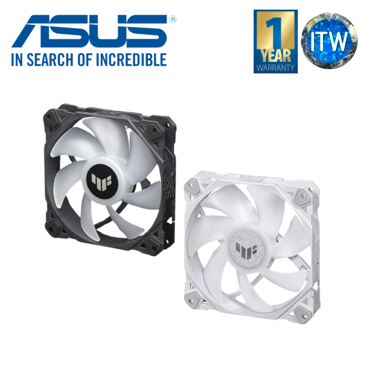 Itw | ASUS PC Fan TUF Gaming TF120 ARGB Fan - Single Pack (Black ...