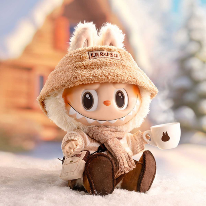 [ของแท้ / พร้อมส่ง]POP MART LABUBU THE MONSTERS - DRESS BE LATTE Vinyl ...