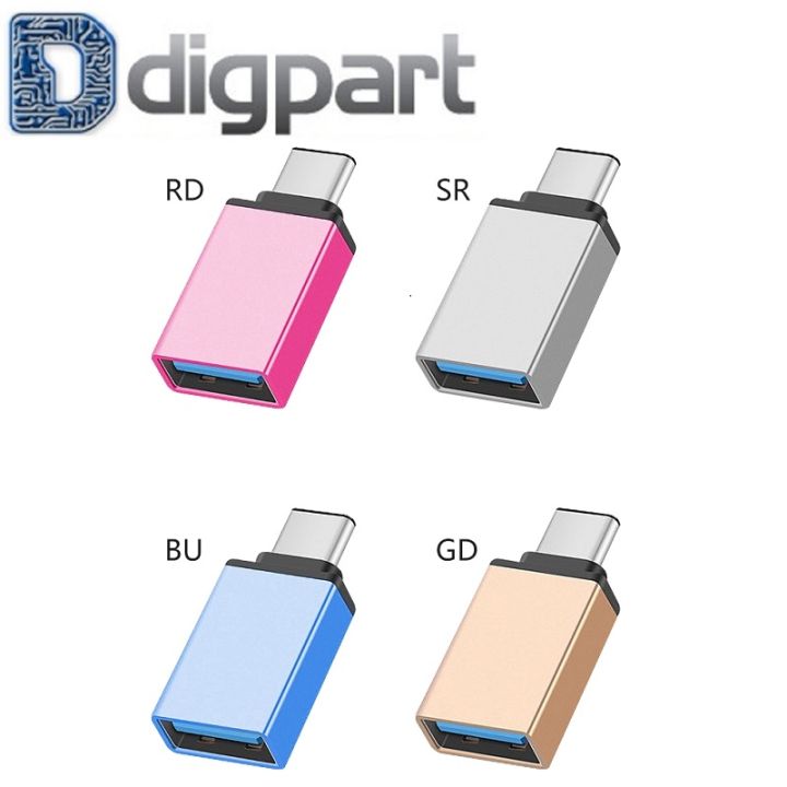 Adaptor USB OTG 3.0 Data Sync Type-C Stainless | Lazada Indonesia