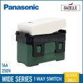 Panasonic Wide Series 1 Way Switch - 1, 2, 3 Gang or Device Only ...