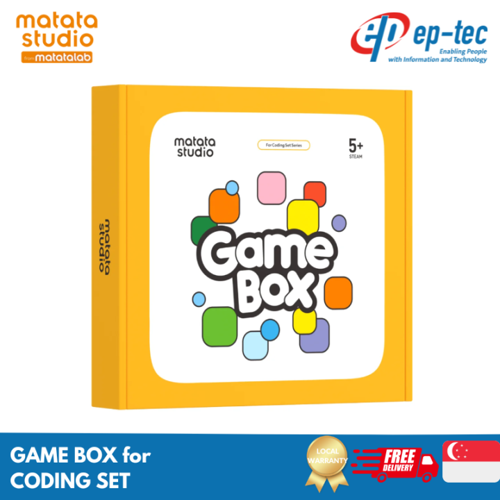Game Box with 5 Programming Board Games for Coding Set & Pro Set ...