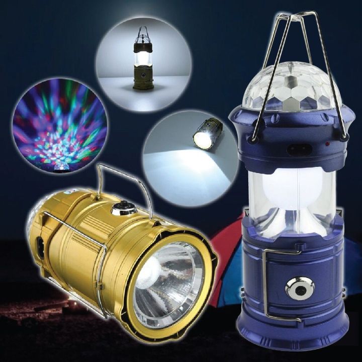 5800T EcoSport 3 in 1 Rechargeable Solar Ultra Bright LED Lantern Light ...