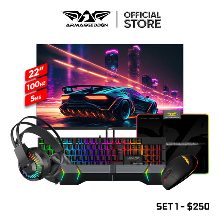 Armaggeddon Exclusive Gaming PC Add-On Deal | Monitor | Keyboard ...