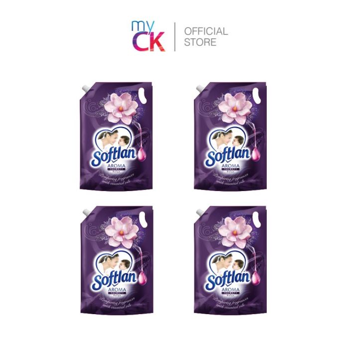 (Bundle of 3) Softlan Aroma Therapy Softener Refill - Relax 1.3L ...