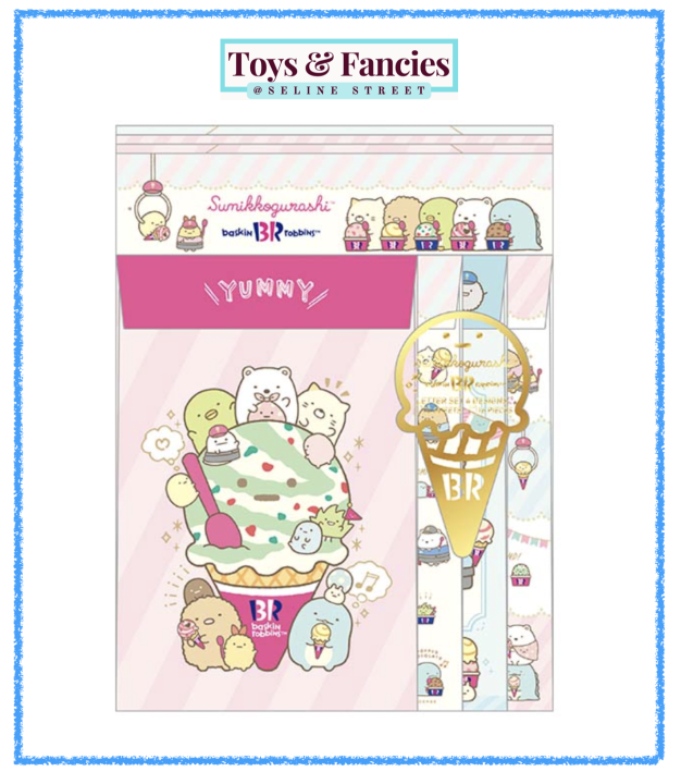 🇯🇵 Sumikko Gurashi x Baskin Robbins Collaboration Letter & Envelope Set ...