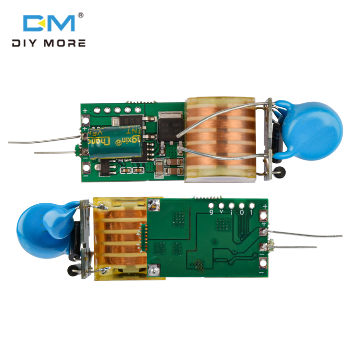 diymore 7.4V Boost 15KV Pulse Arc Boost Coil Board บอร์ดควบคุมแรงดันสูง ...