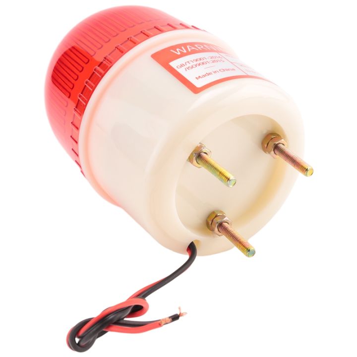 AC 220V 15W Red Light Industrial Signal Tower Flash Warning Lamp ...