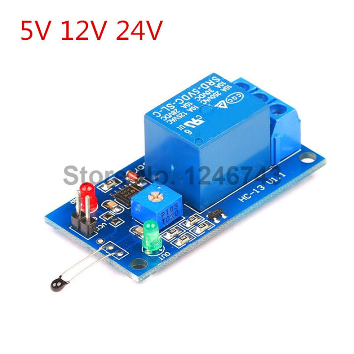yingke 1 Channel 5v 12v Thermal Sensor Module Relay Module Thermistor ... yingke 1 Channel 5v 12v Thermal Sensor Module Relay Module Thermistor ...