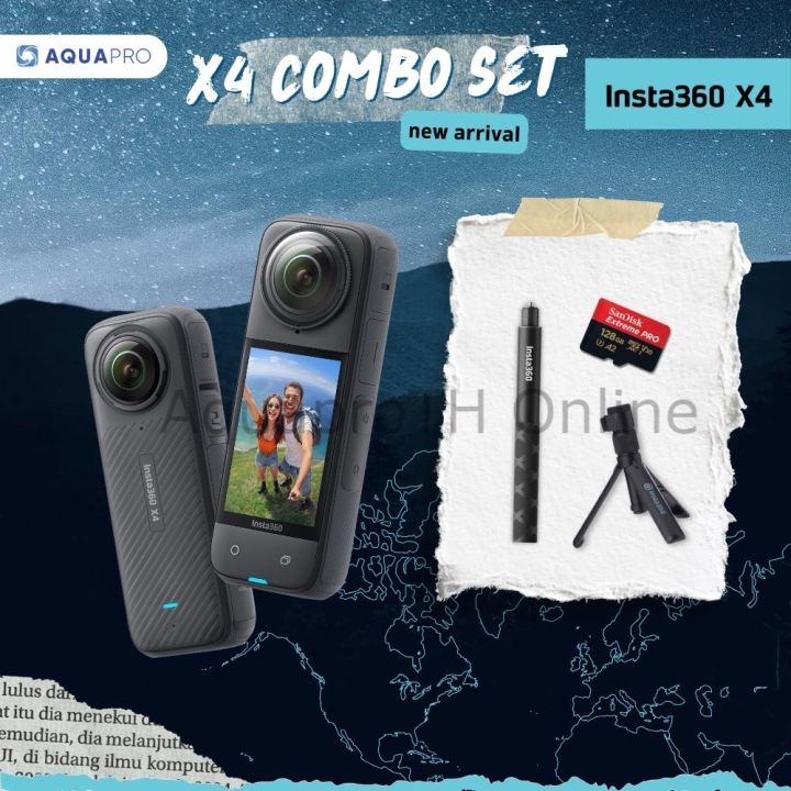 Insta360 X4 Combo Set ประกันศูนย์ไทย | Lazada.co.th