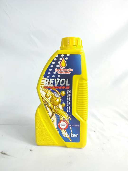 PETROASIA OLI MOTOR REVOL POWER 1 LITER - BISA COD | Lazada Indonesia