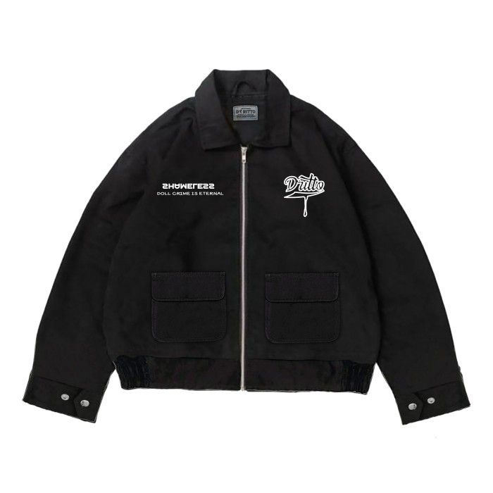 TerlarisModern- Dritto Work Jaket Boxy - Jaket Crop "Major" unisex ...