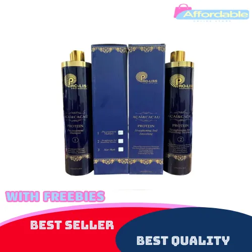 Pro-Liss Protein (Straightening & Smoothing) Keratin Proliss Treatment ...