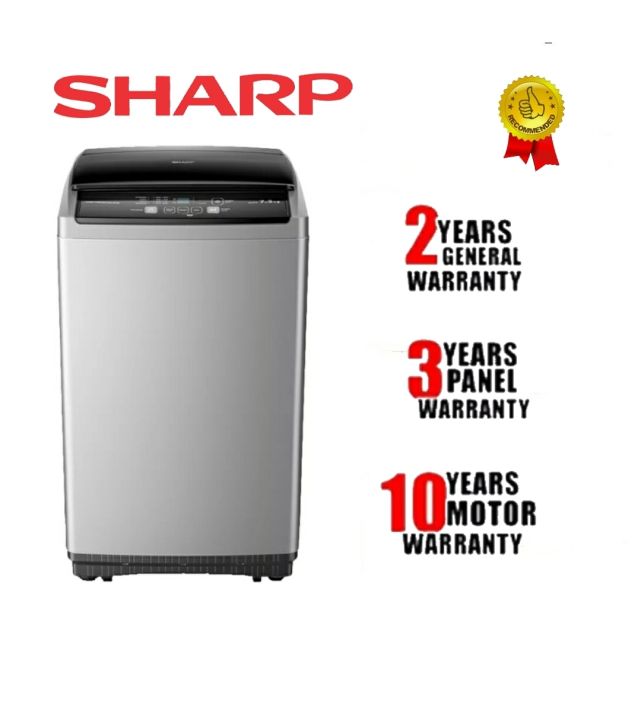 Sharp ES721X Fully Auto Washing Machine 7.5KG / Sharp ESX7021 [Tempered ...