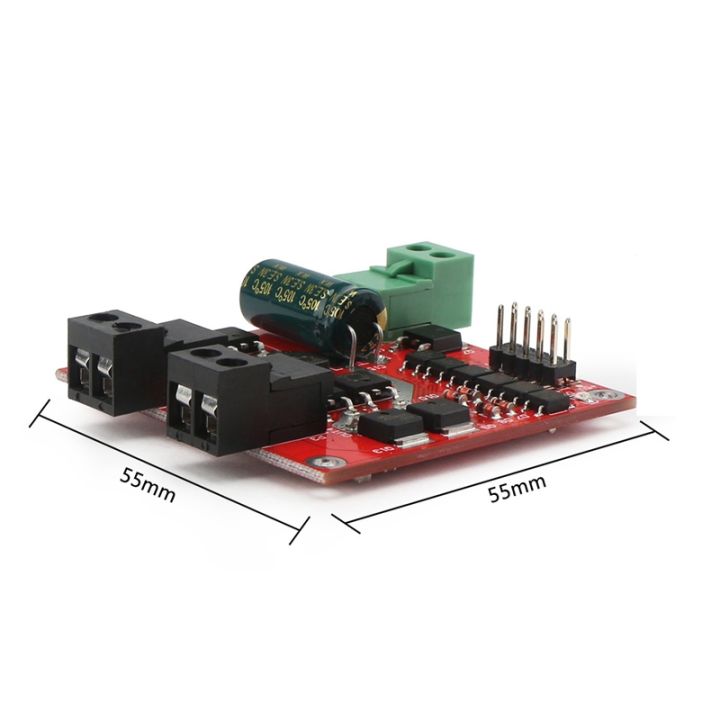 7A 160W Motor Drive Module 12V 24V Dual Channel DC Motor Driver Module ...