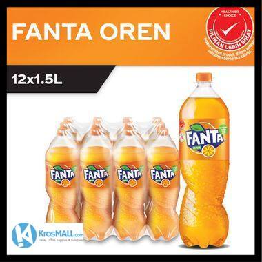 Fanta Orange PET 1.5L X 12 | Lazada