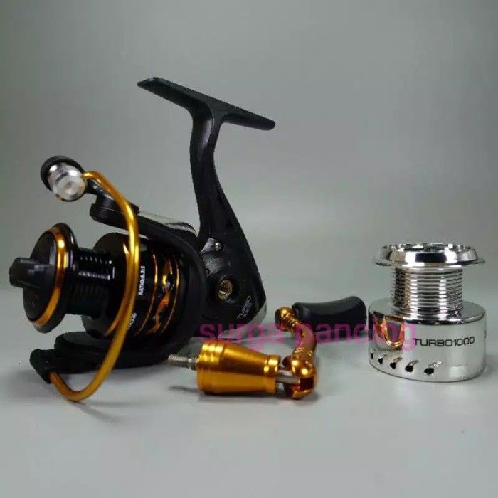 Reel Xenon Turbo power handle bonus spool | Lazada Indonesia
