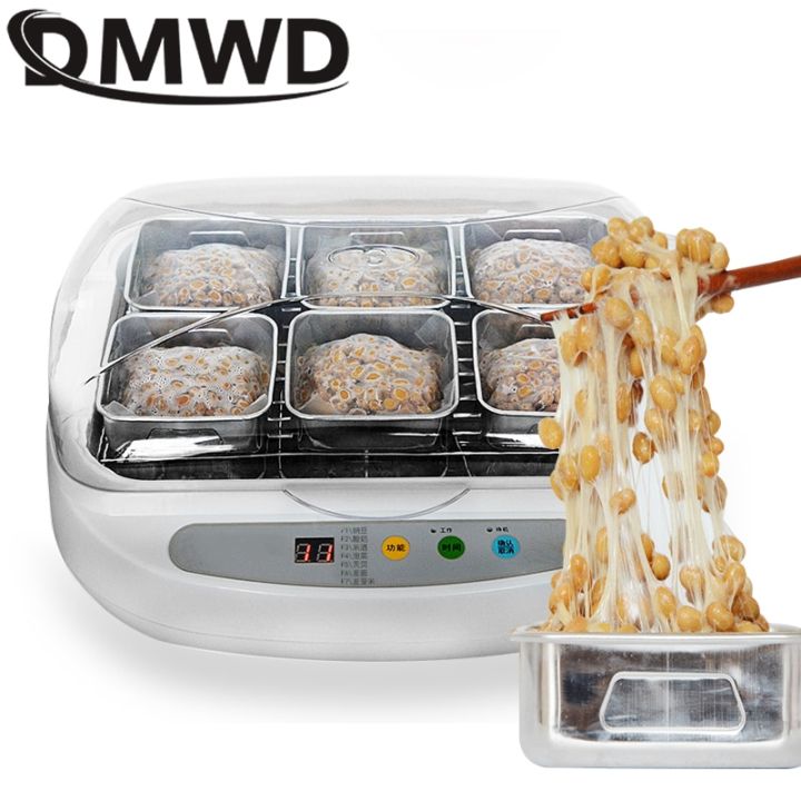Automatic Electric Natto Maker Stainless Steel Cups Yogurt Tempeh ...