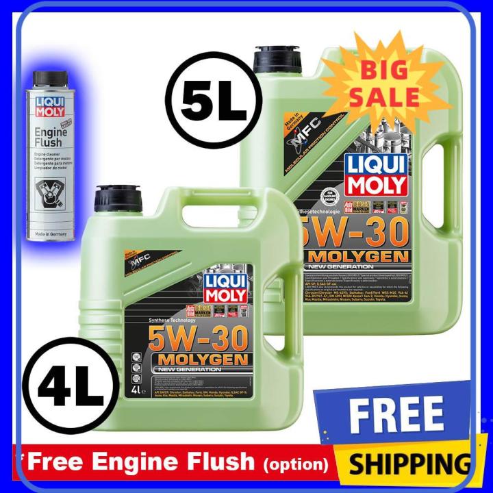 ⭐ [100% ORIGINAL] ⭐ Liqui Moly Fully Synthetic Molygen New Generation ...