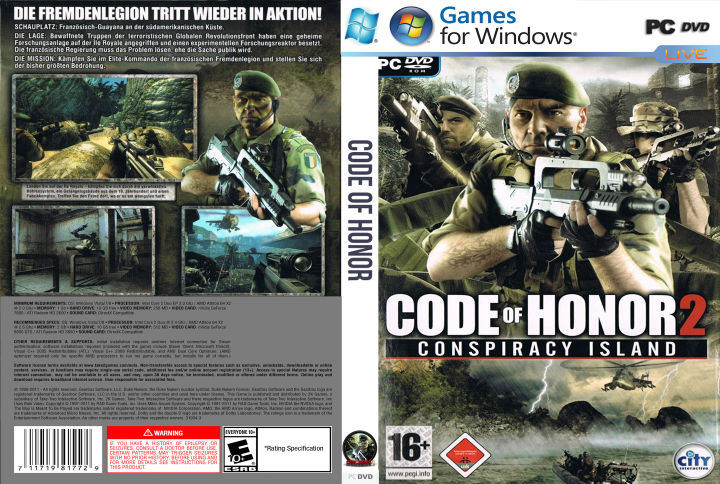 Code of Honor 2 Conspiracy Island PC Offline [DVD INSTALLATION] | Lazada