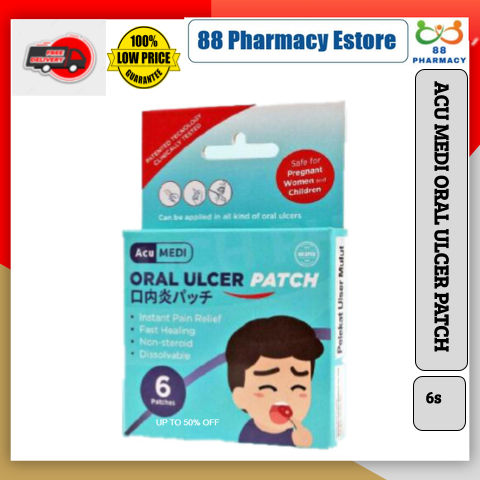 ACU MEDI ORAL ULCER PATCH 6s | Lazada