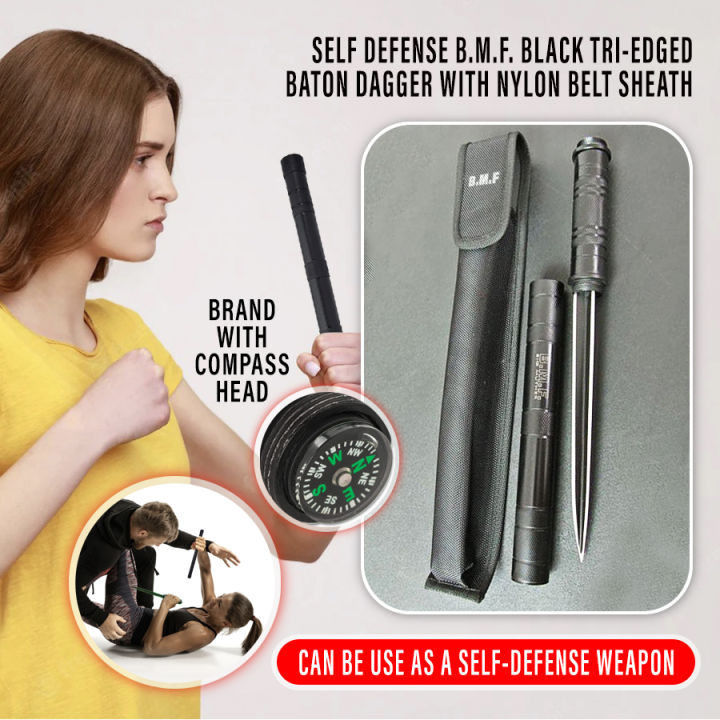 GV Tri-Edged Degger Sheath BMF United 65.5cm Camping Hiking Collection ...