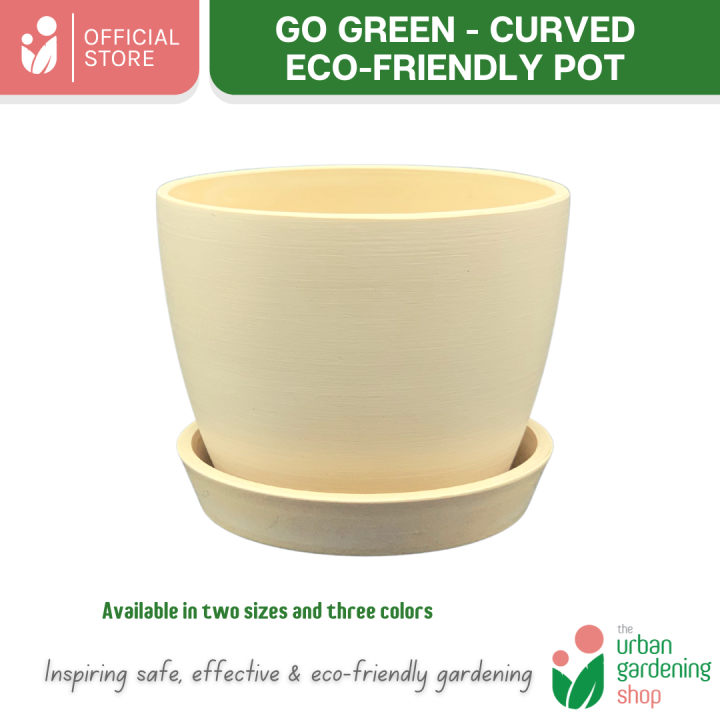 Go Green Eco-Friendly Garden Pots For Indoor Plants | CURVED DESIGN ...