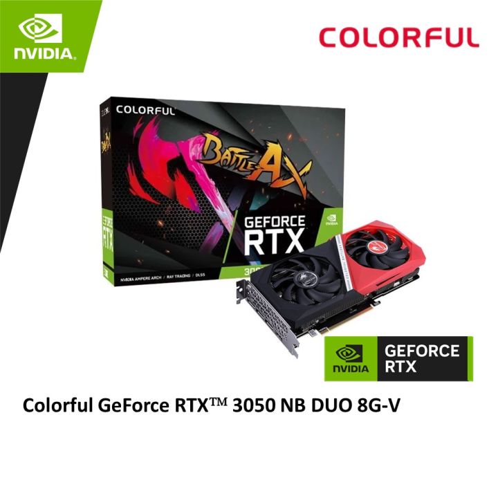 COLORFUL GEFORCE RTX 3050 NB DUO 8G-V GRAPHIC CARD | Lazada