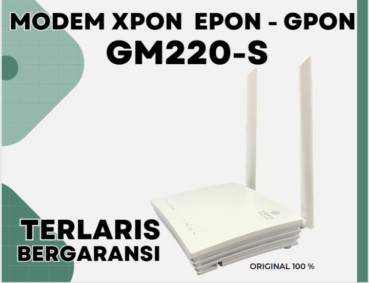 MODEM XPON GM220-S EPON GPON VERSI TERBARU | Lazada Indonesia