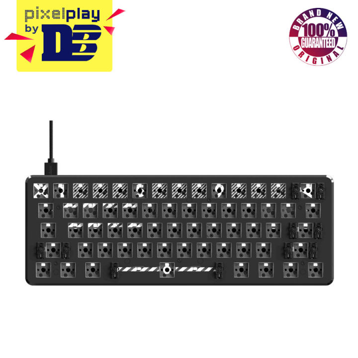 Pulsar 60% TKL ANSI Custom Mechanical Gaming Keyboard Barebone (Black ...