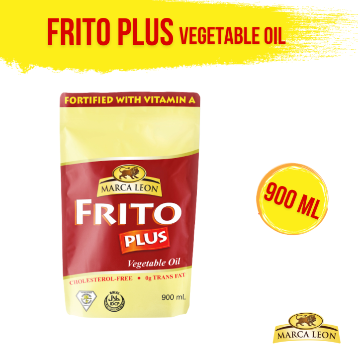 Frito Plus Vegetable Oil 900ml Pouch | Lazada PH
