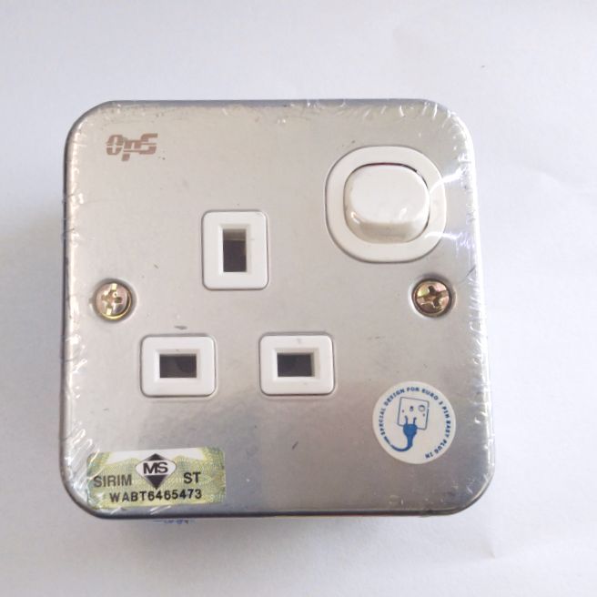 LVEH-[OPS® 13Amp Switch Socket Surface & Base Metal Clad] | Lazada